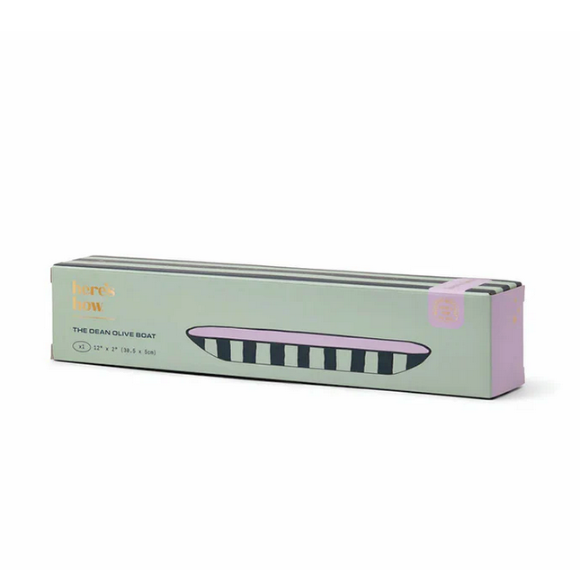 Here's How Dean Olive Boat – Poppy & Cotton